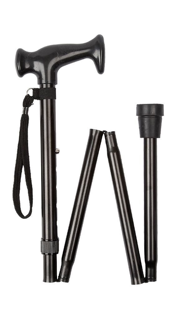 Economy Adjustable Folding Stick Extra Long 36-40" | Charles Buyers