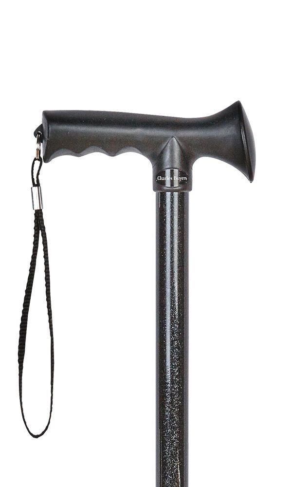 Gel Handle Adjustable Stick - Black | Charles Buyers