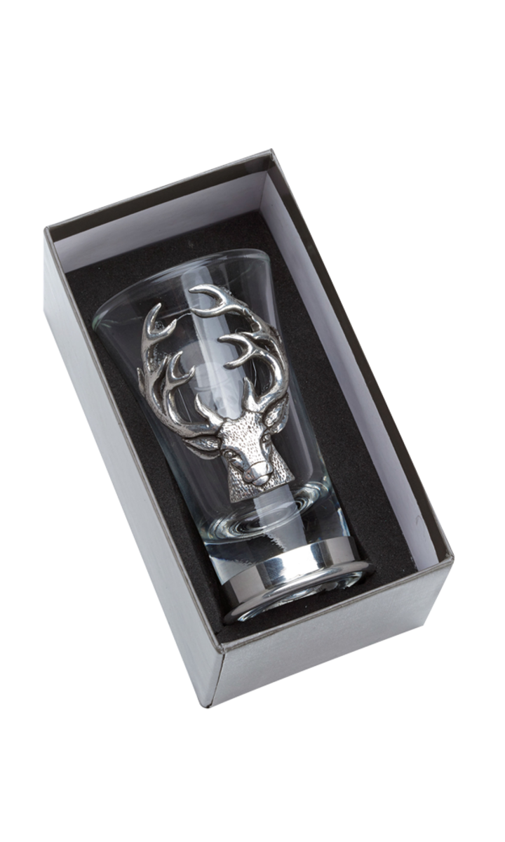 Stag Shot Glass | Charles Buyers